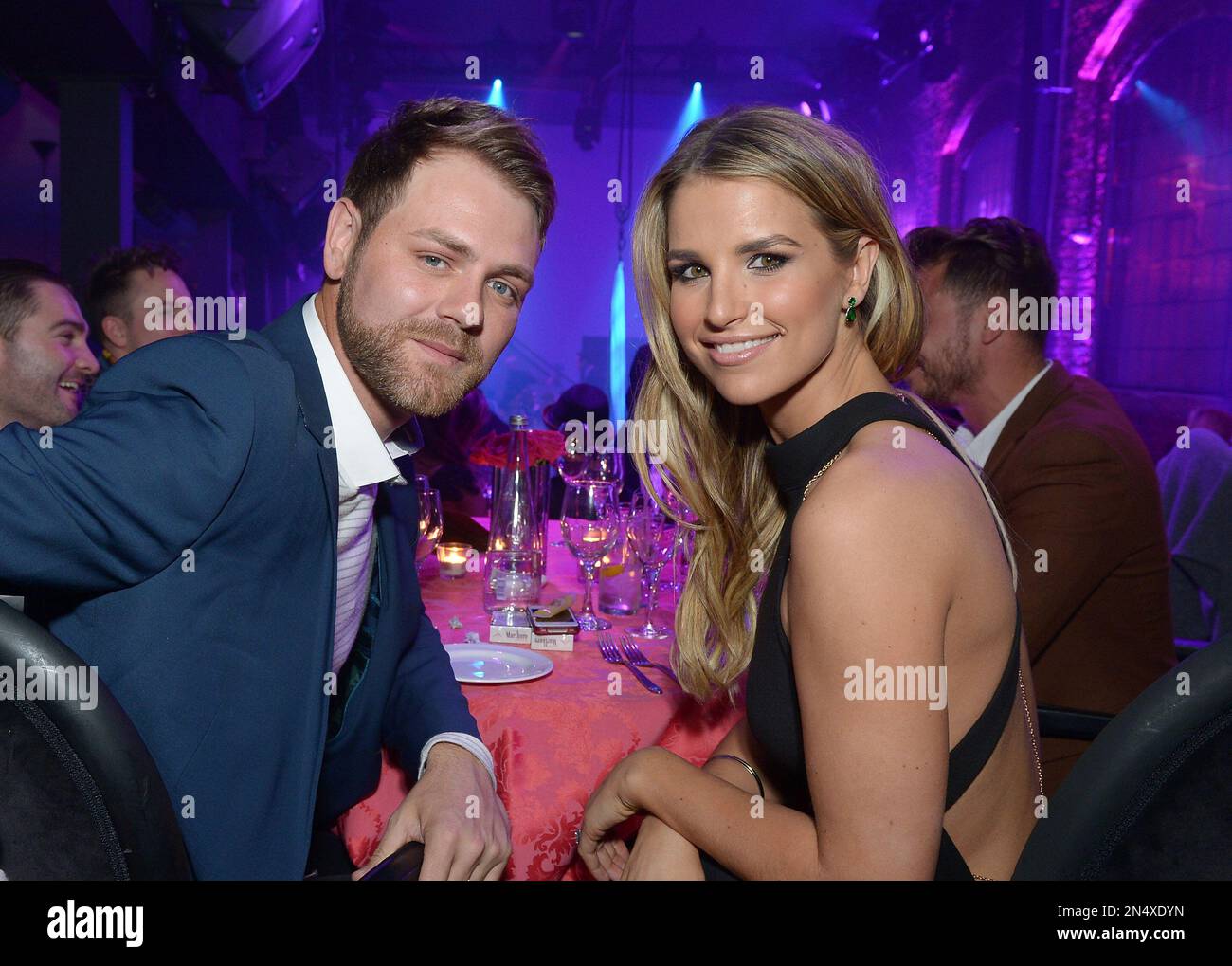Brian McFadden and Vogue Williams seen at The London Cabaret Club Gala ...