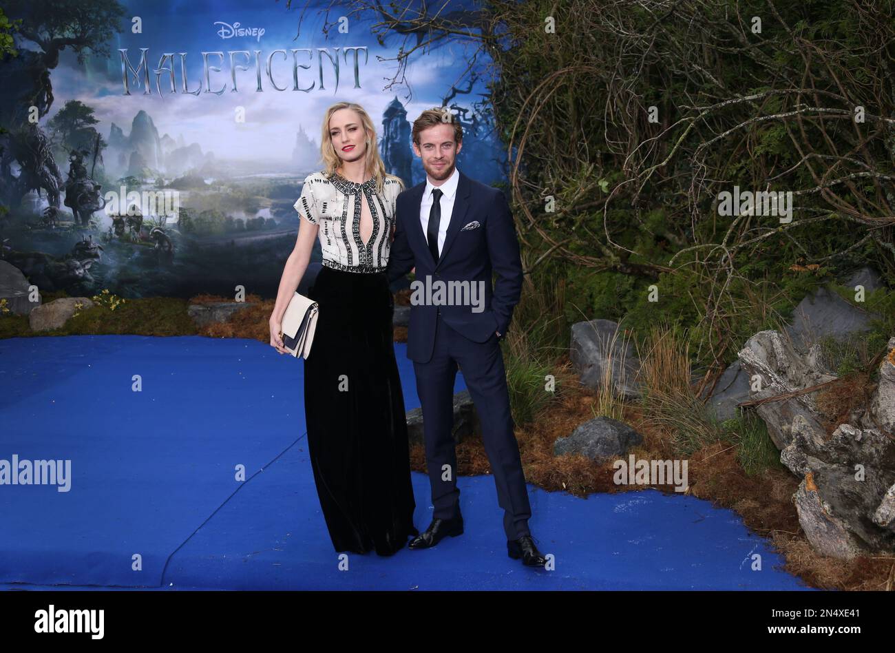 British actor Luke Treadaway poses for photographers as they arrive for ...