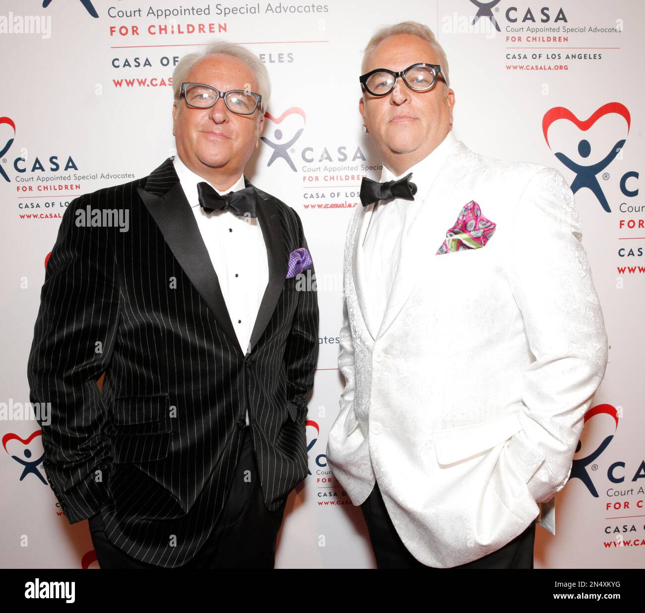 Matt Harris and Mark Harris attend the CASA/LA Evening to Foster Dreams ...