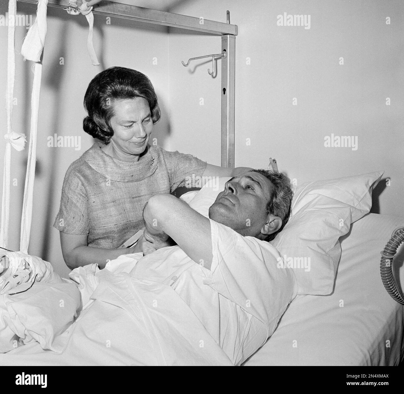 Governor John Connally of Texas, recovering from bullet wounds at ...
