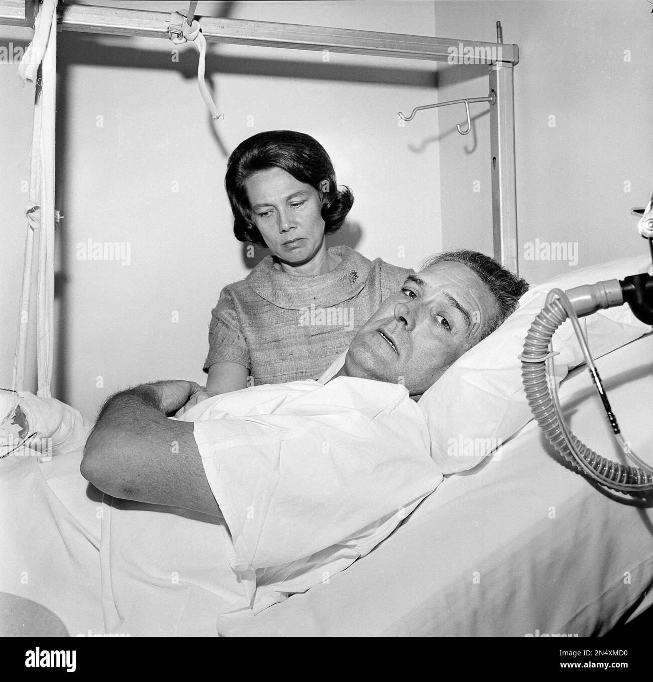 Governor John Connally of Texas, recovering from bullet wounds at ...
