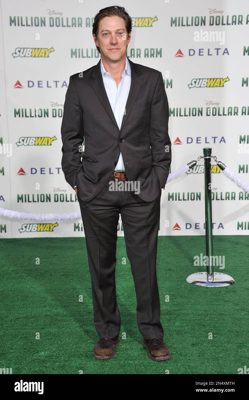 Kevin Rahm arrives at the world premiere of "Million Dollar Arm" on ...