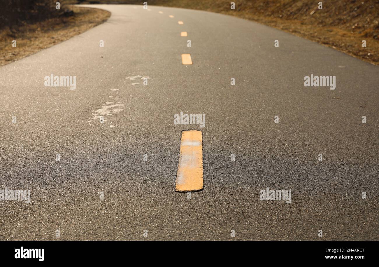 Beautiful scenic bike road hi-res stock photography and images - Alamy