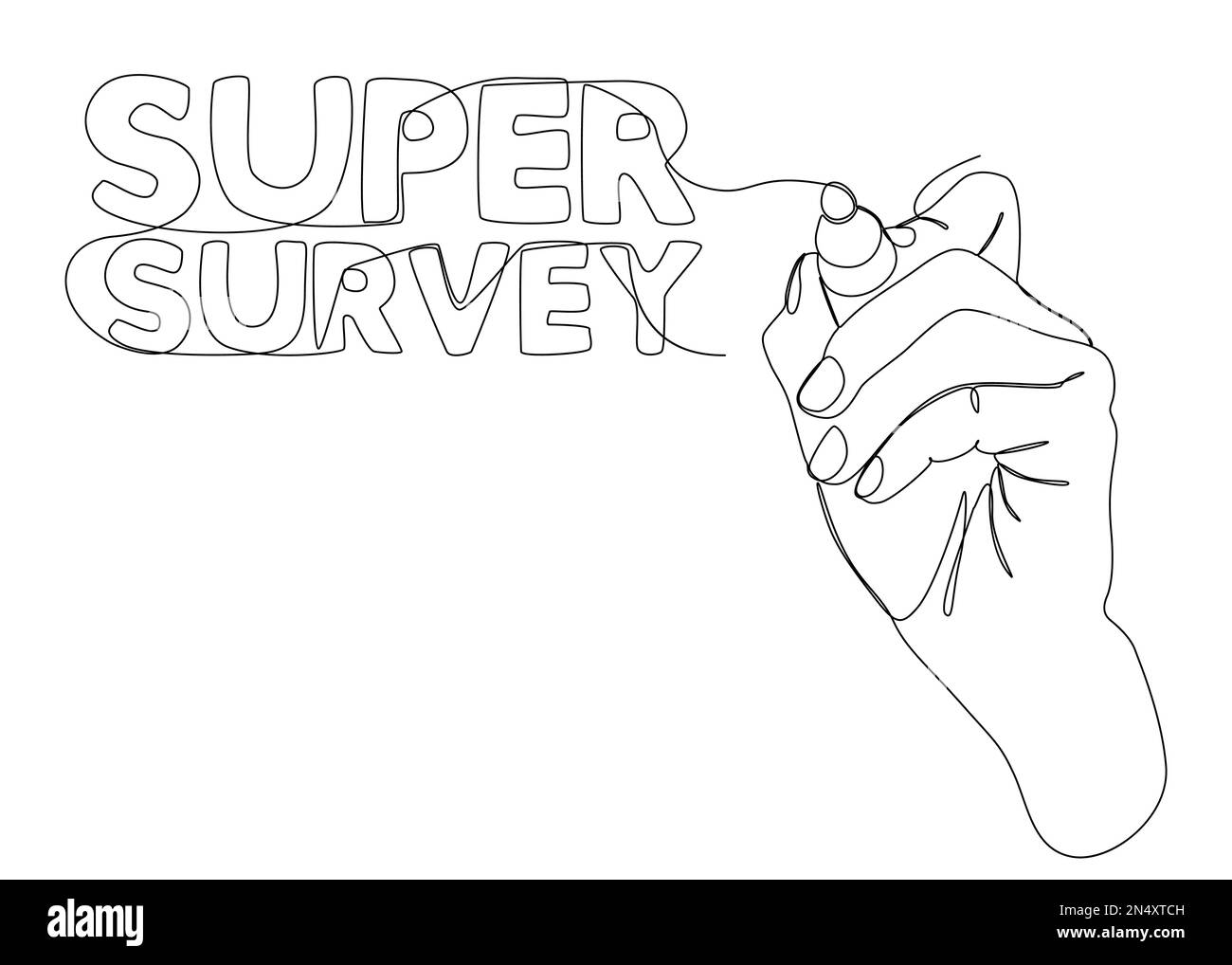 Survey vector vectors hi-res stock photography and images - Alamy