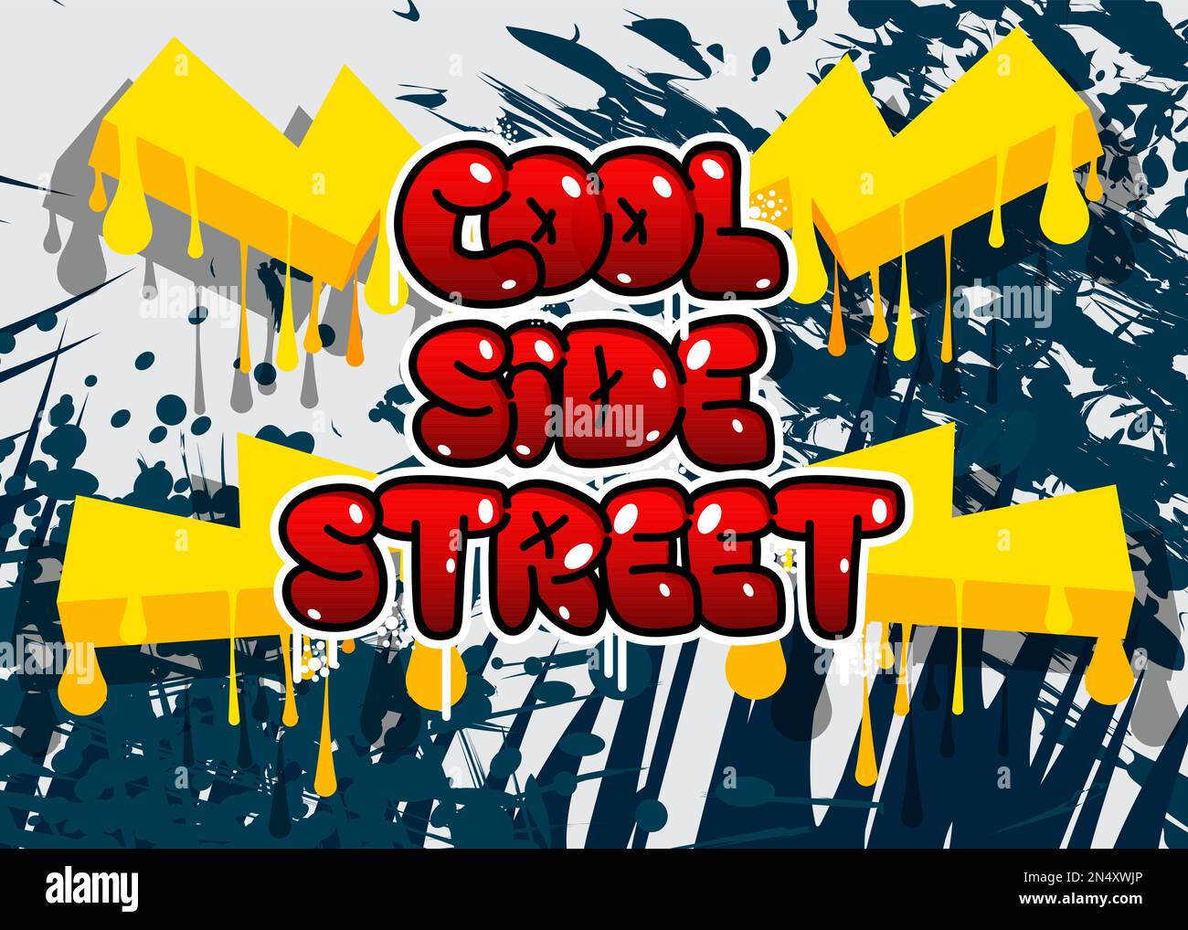 Cool alley Stock Vector Images - Alamy