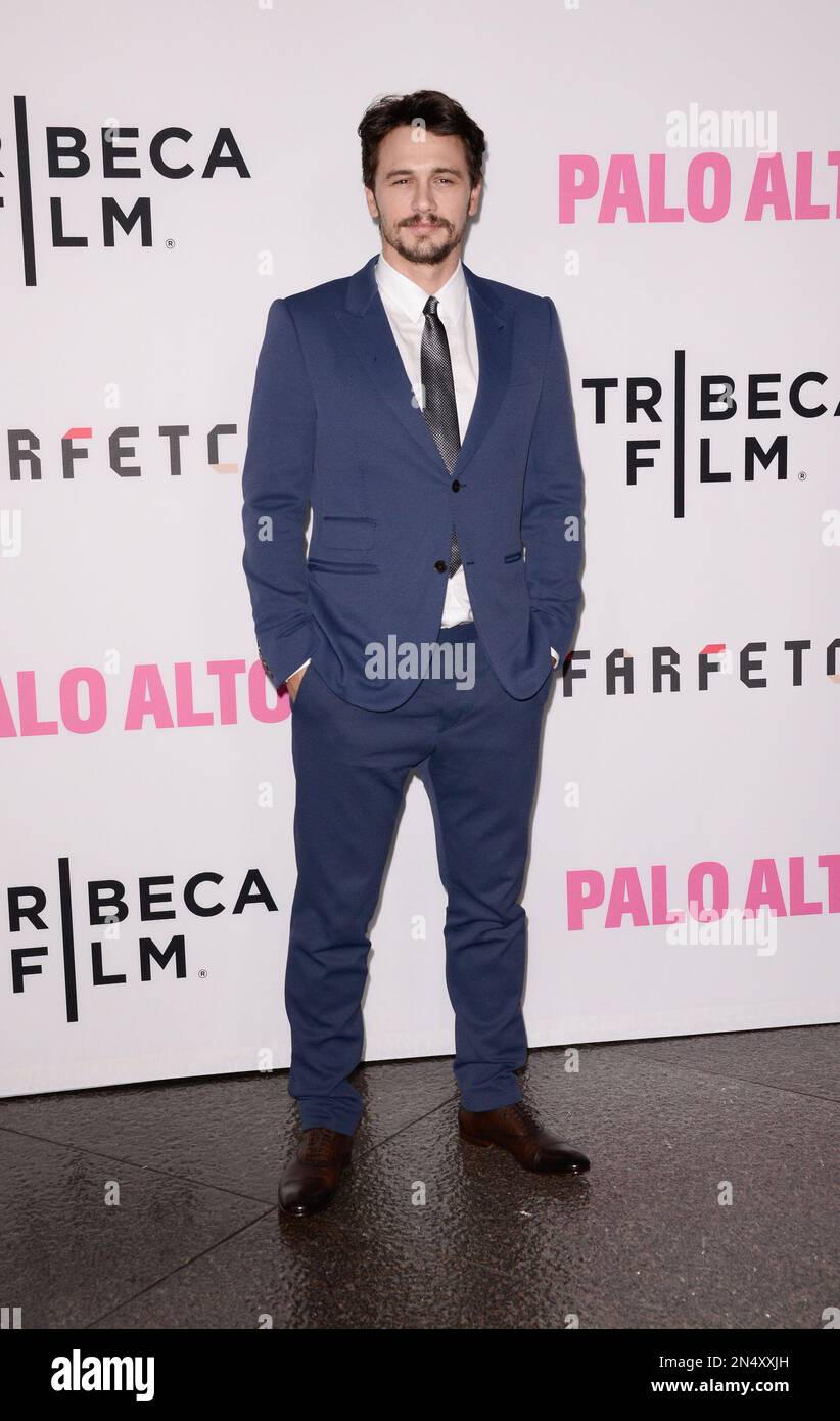 Actor James Franco attends the premiere of the feature film "Palo Alto ...