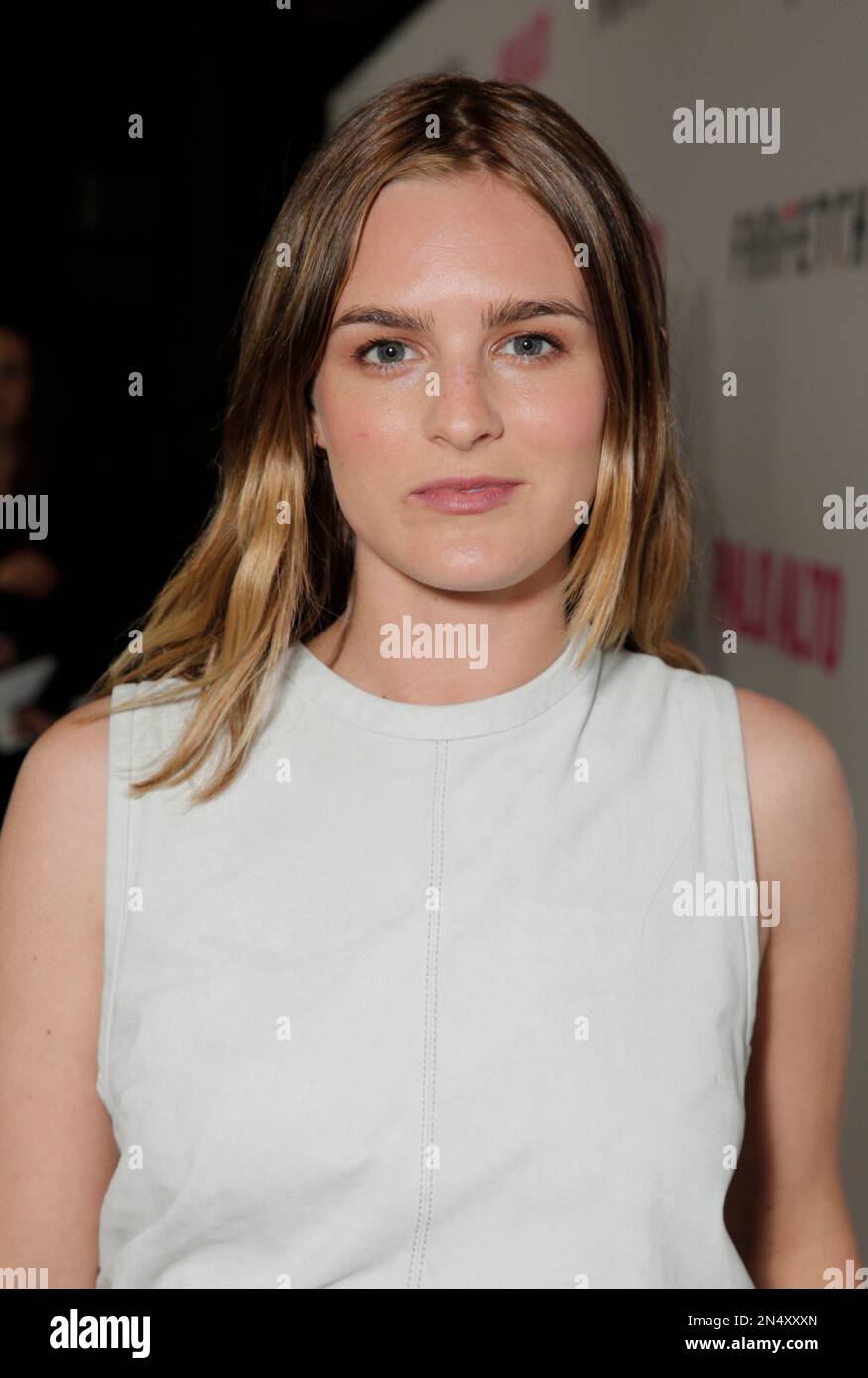 Nathalie Love arrives at the premiere of "Palo Alto" at the DGA Theater ...