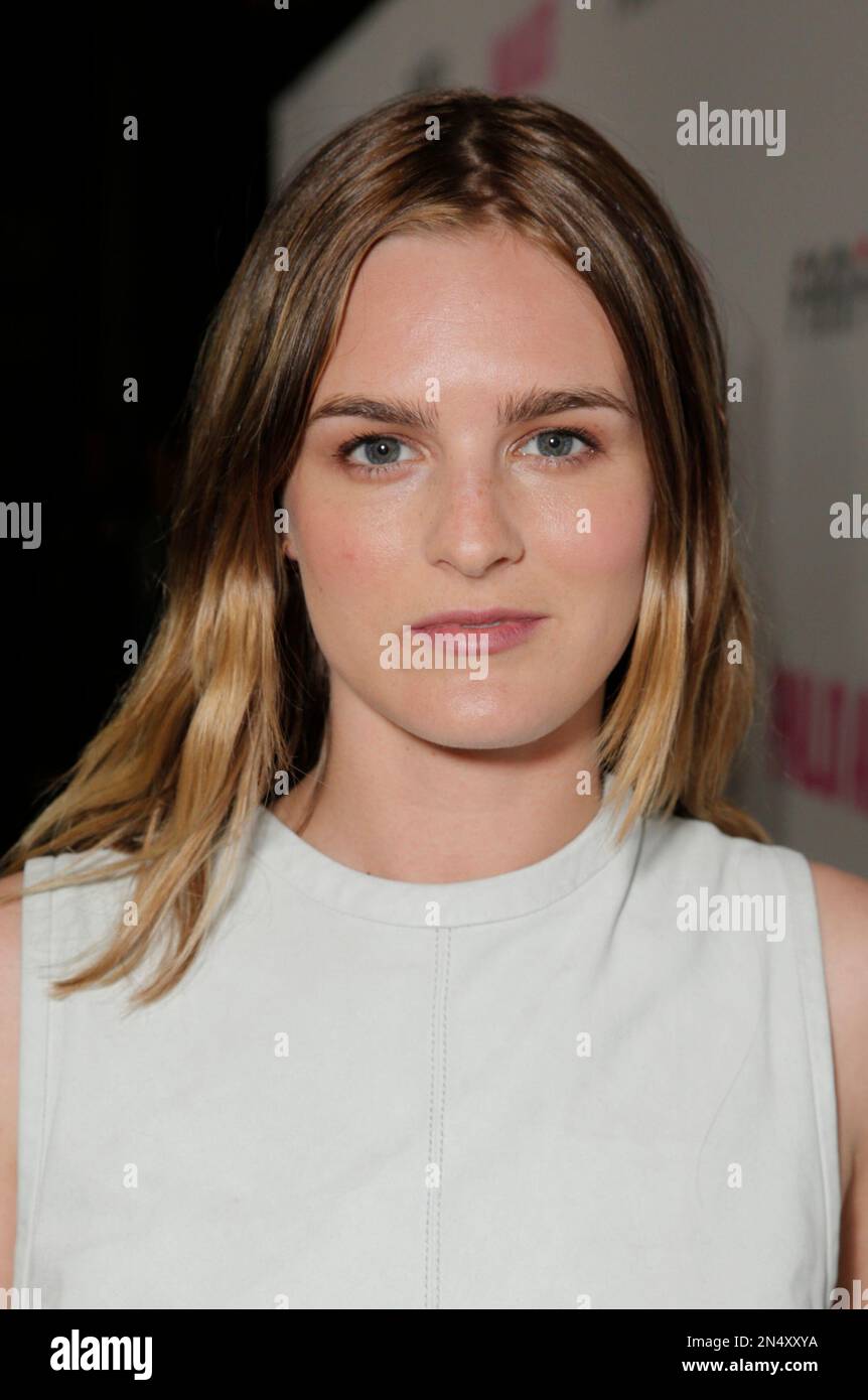 Nathalie Love arrives at the premiere of "Palo Alto" at the DGA Theater ...