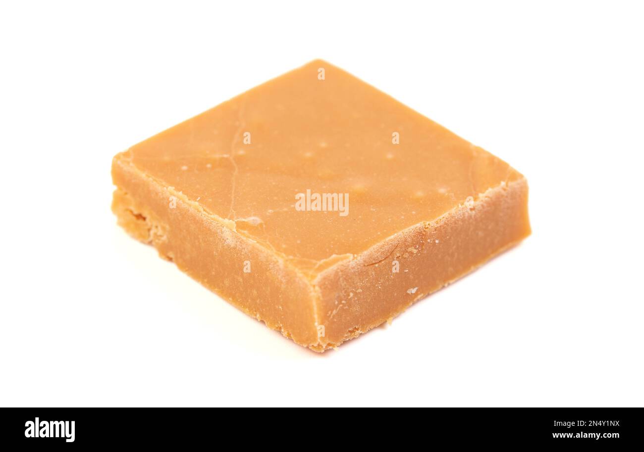 Butterscotch fudge cubes Cut Out Stock Images & Pictures - Alamy