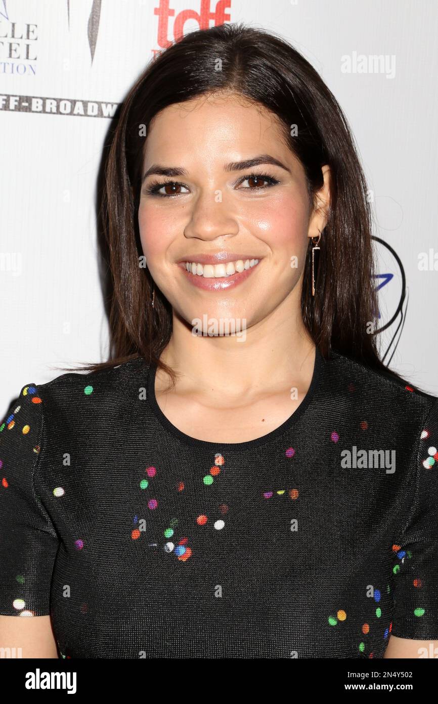 Actress America Ferrera attends the 29th Annual Lucille Lortel Awards ...