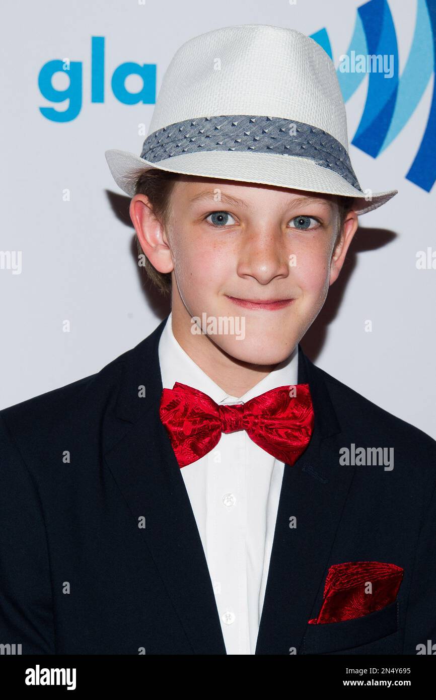 Marcel Neergaard attends the GLAAD Media Awards on Saturday, May 3 ...