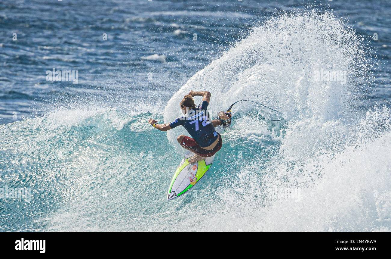 Haleiwa, HI, USA. 8th Feb, 2023. Mens Champion Jack Robinson of ...