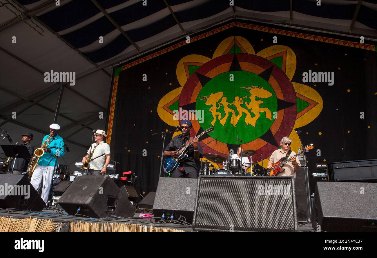 Singer/guitarist Walter “Wolfman” Washington & the Roadmasters perform ...