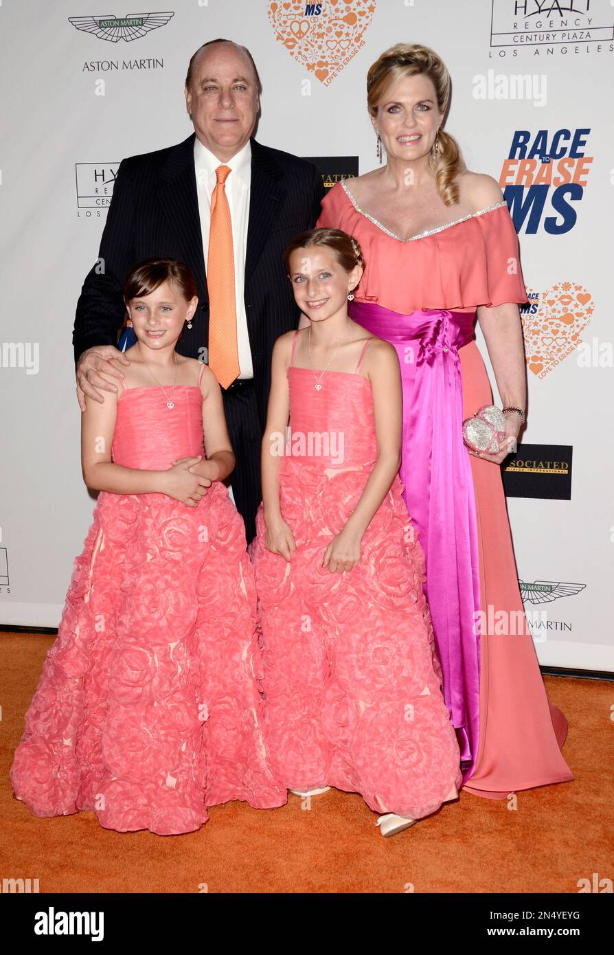 Ken Rickel and from top left, Nancy Davis, Isabella Rickel, and ...