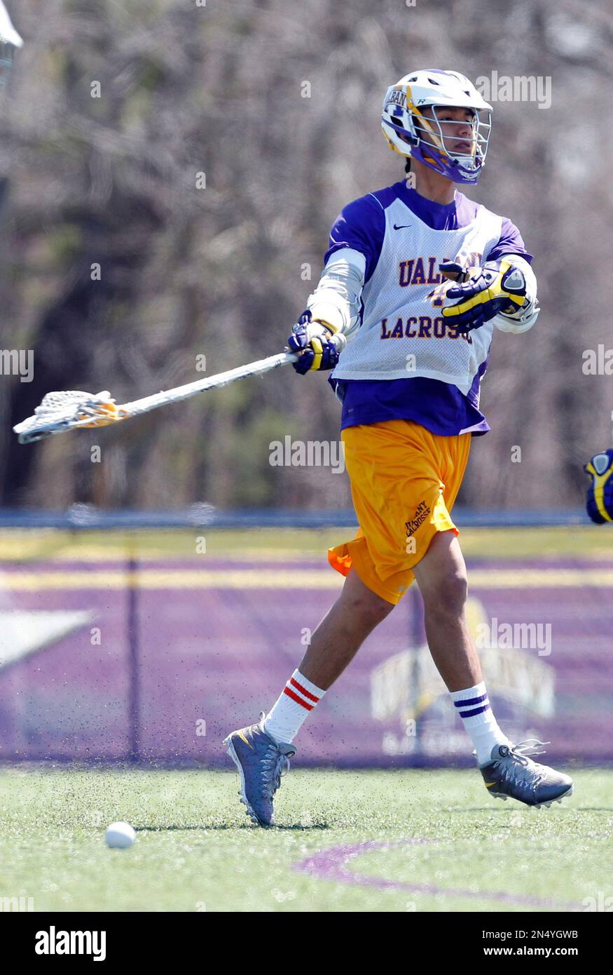 In this photo taken on Monday, April 28, 2014, University at Albany ...