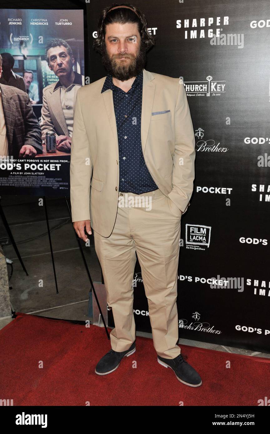 Jay Ferguson arrives at the LA Premiere of "God's Pocket" held at the ...