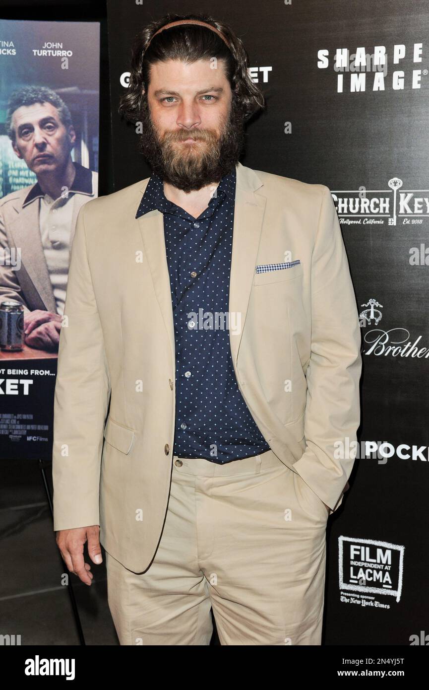 Jay Ferguson arrives at the LA Premiere of "God's Pocket" held at the ...
