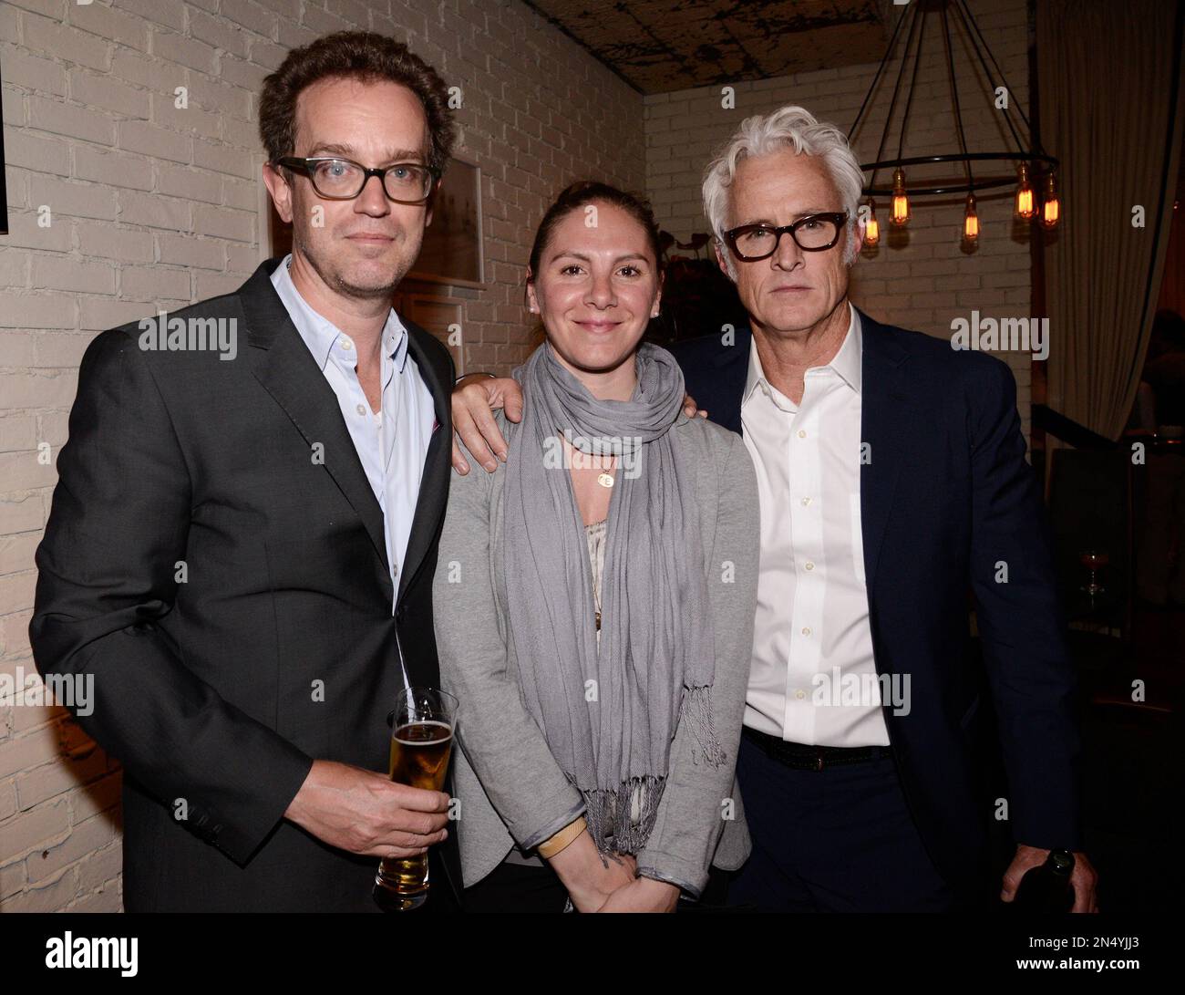 From left to right, producer Sam Bisbee, producer Emily Ziff, and actor ...
