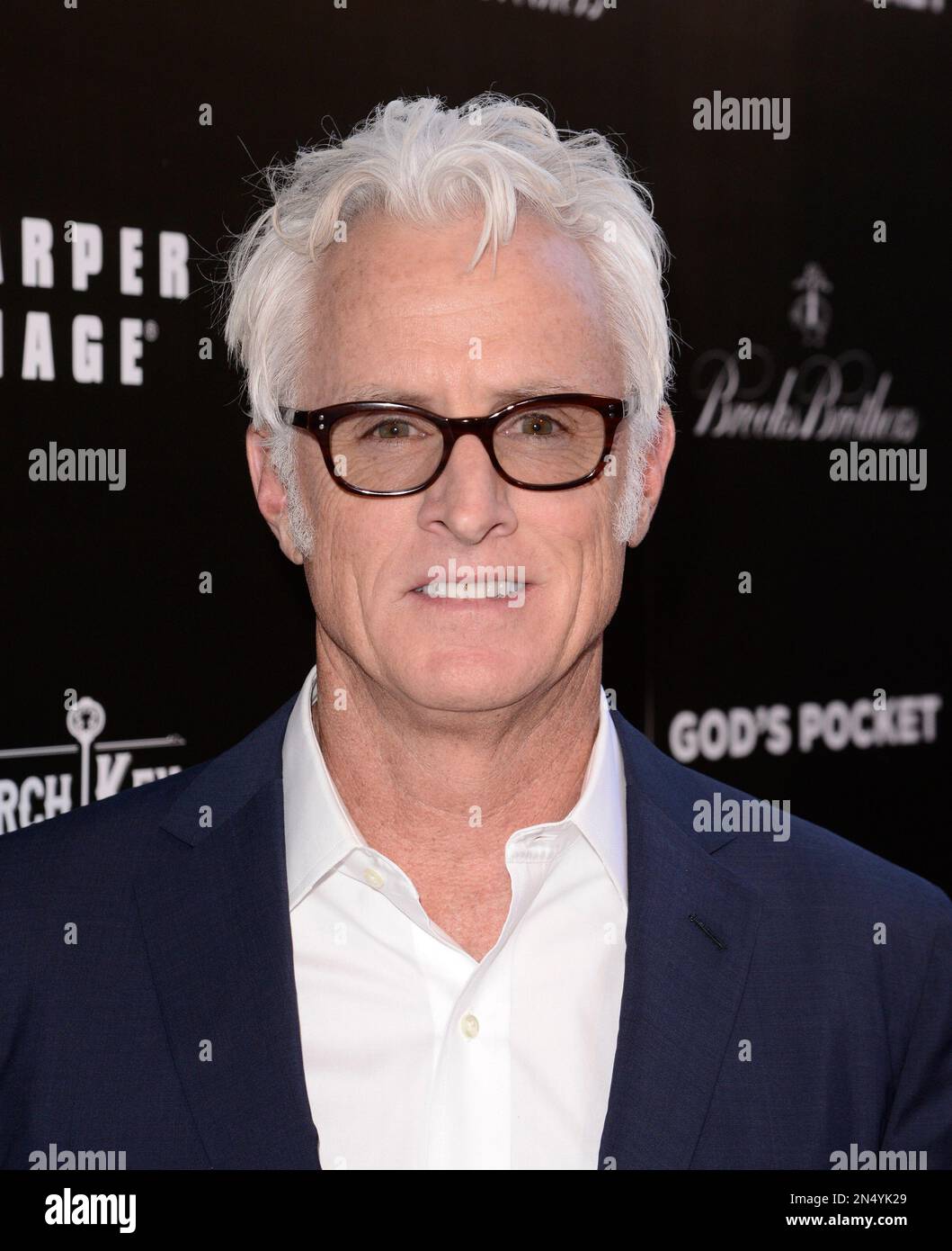 Actor and director John Slattery attends the premiere of the feature ...