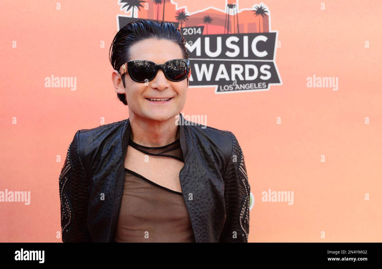 Corey Feldman arrives at the iHeartRadio Music Awards at the Shrine ...