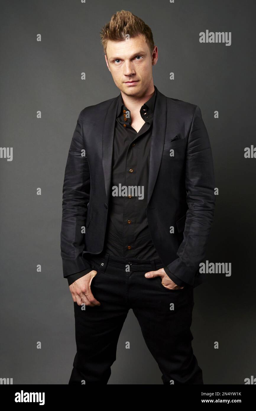 Backstreet Boy's Nick Carter pose for a portrait in promotion of his ...