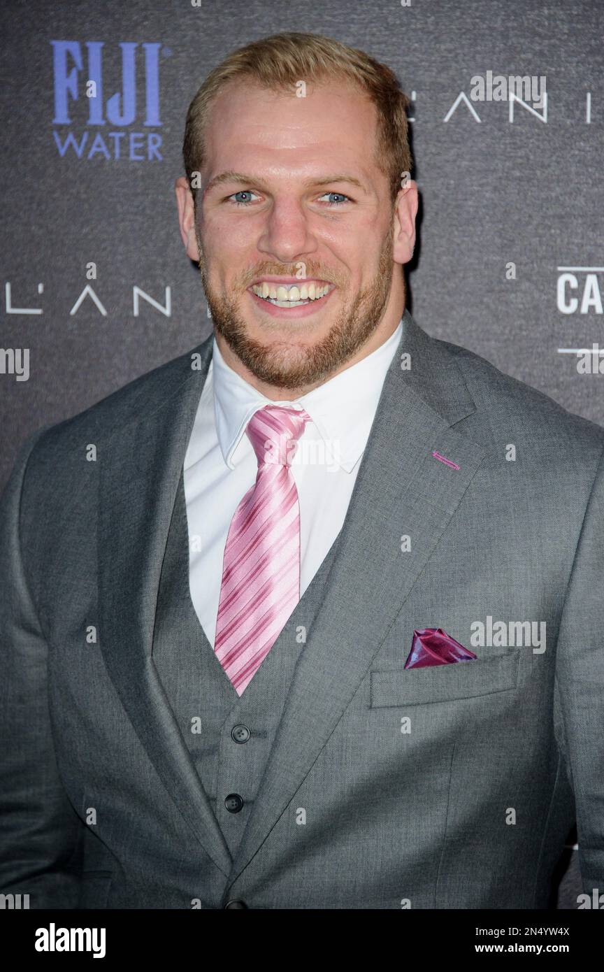 James Haskell arrives for the Battersea Power Station Annual Party at a ...