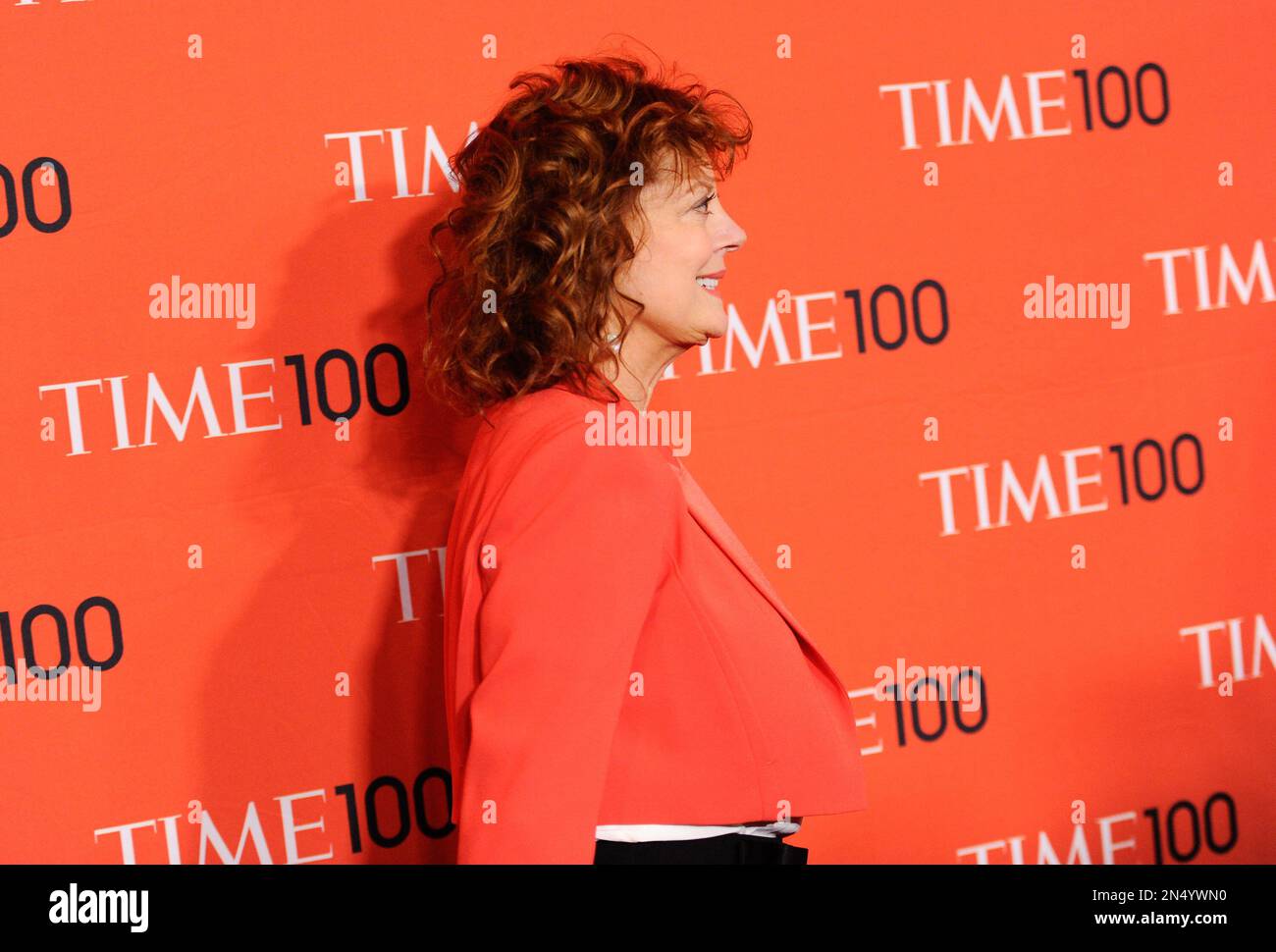 Susan Sarandon Arrives At The 2014 Time 100 Gala Held At Frederick P 3620