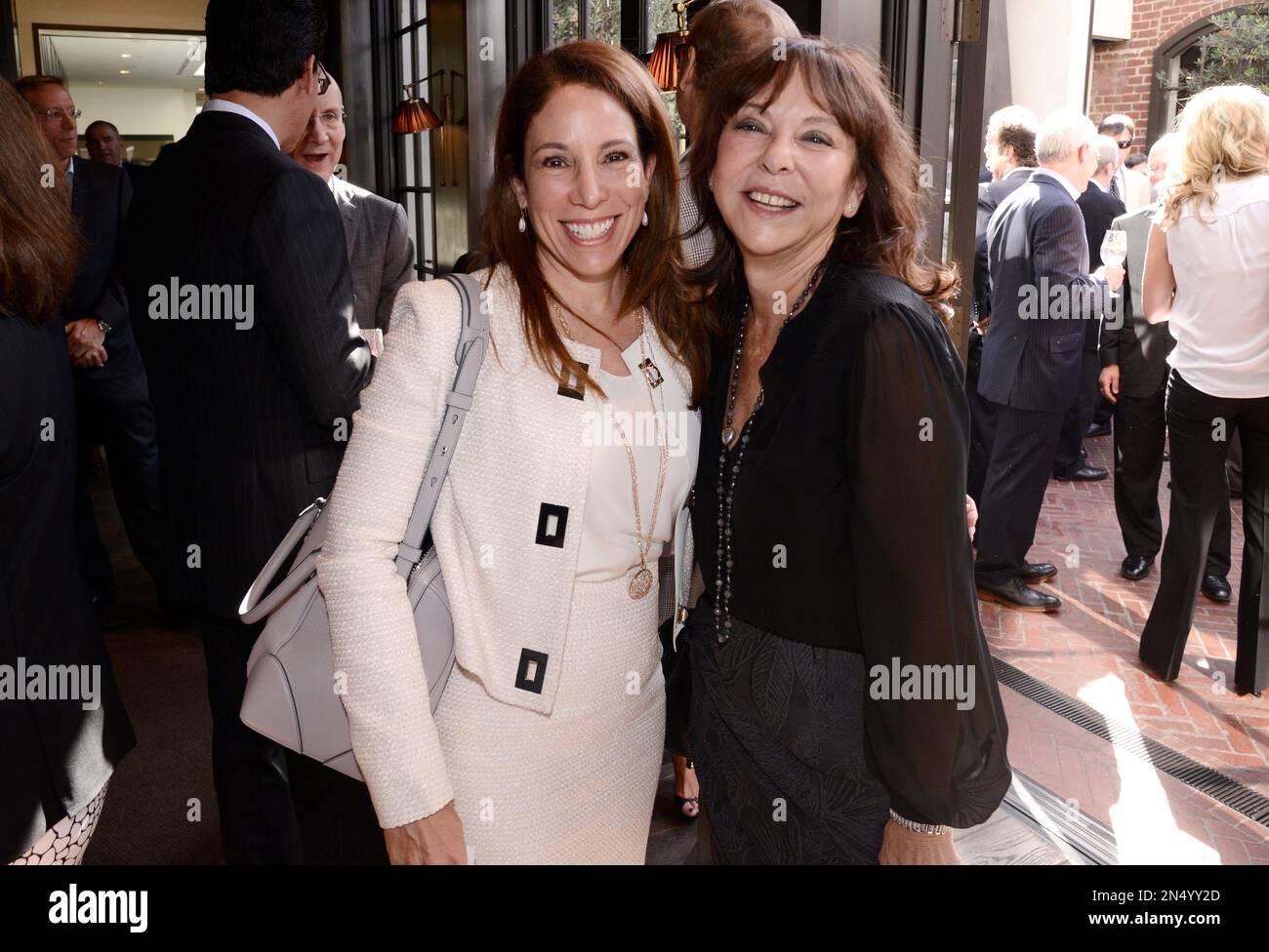 Deborah Klein, left, and Marcy Morris attend the Power Lawyers ...