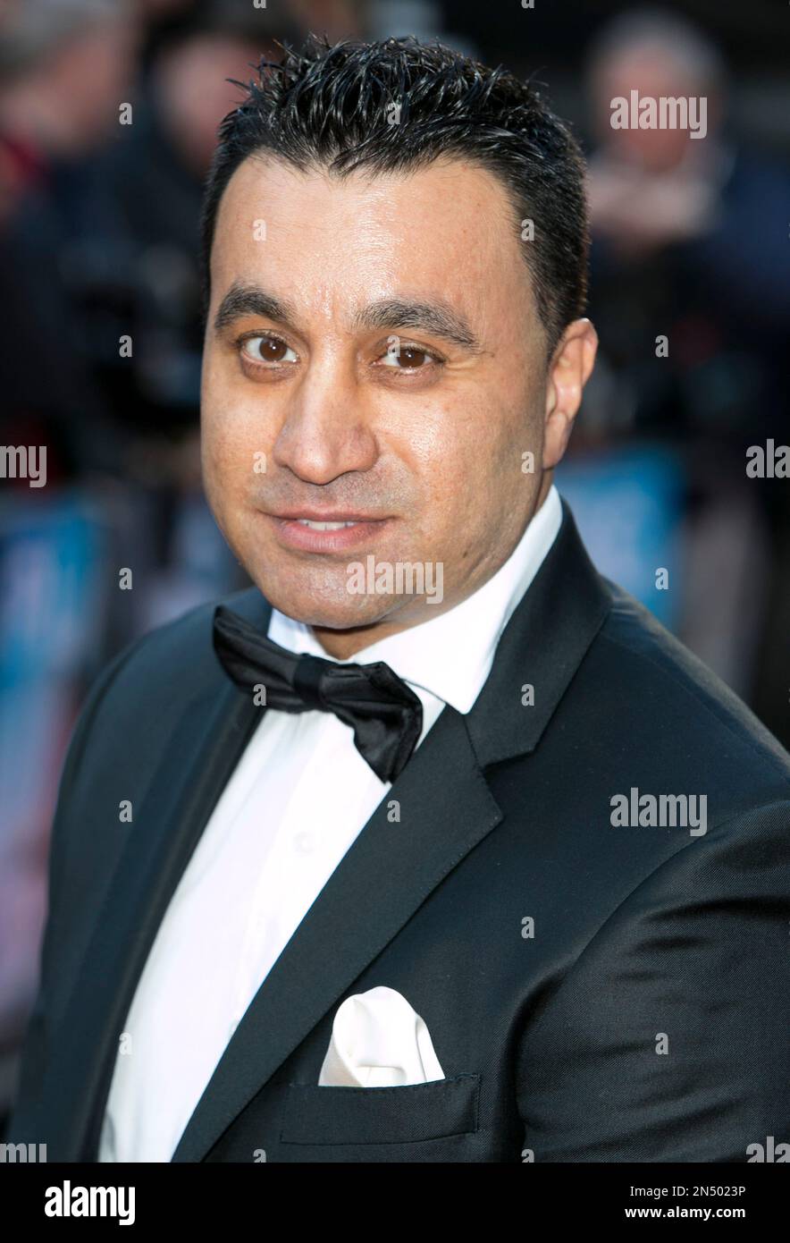 Saqib Ahmed arrives for the UK film premiere of Plastic at Central ...