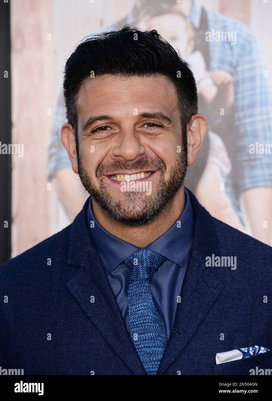 Television personality Adam Richman attends the premiere of the feature ...