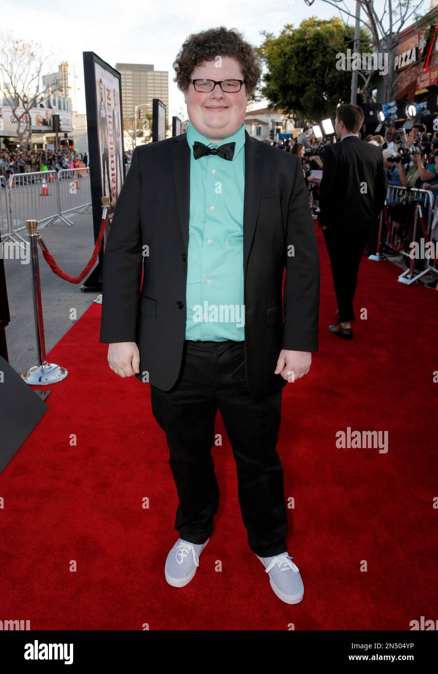 Jesse Heiman arrives at the world premiere of "Neighbors" at the ...