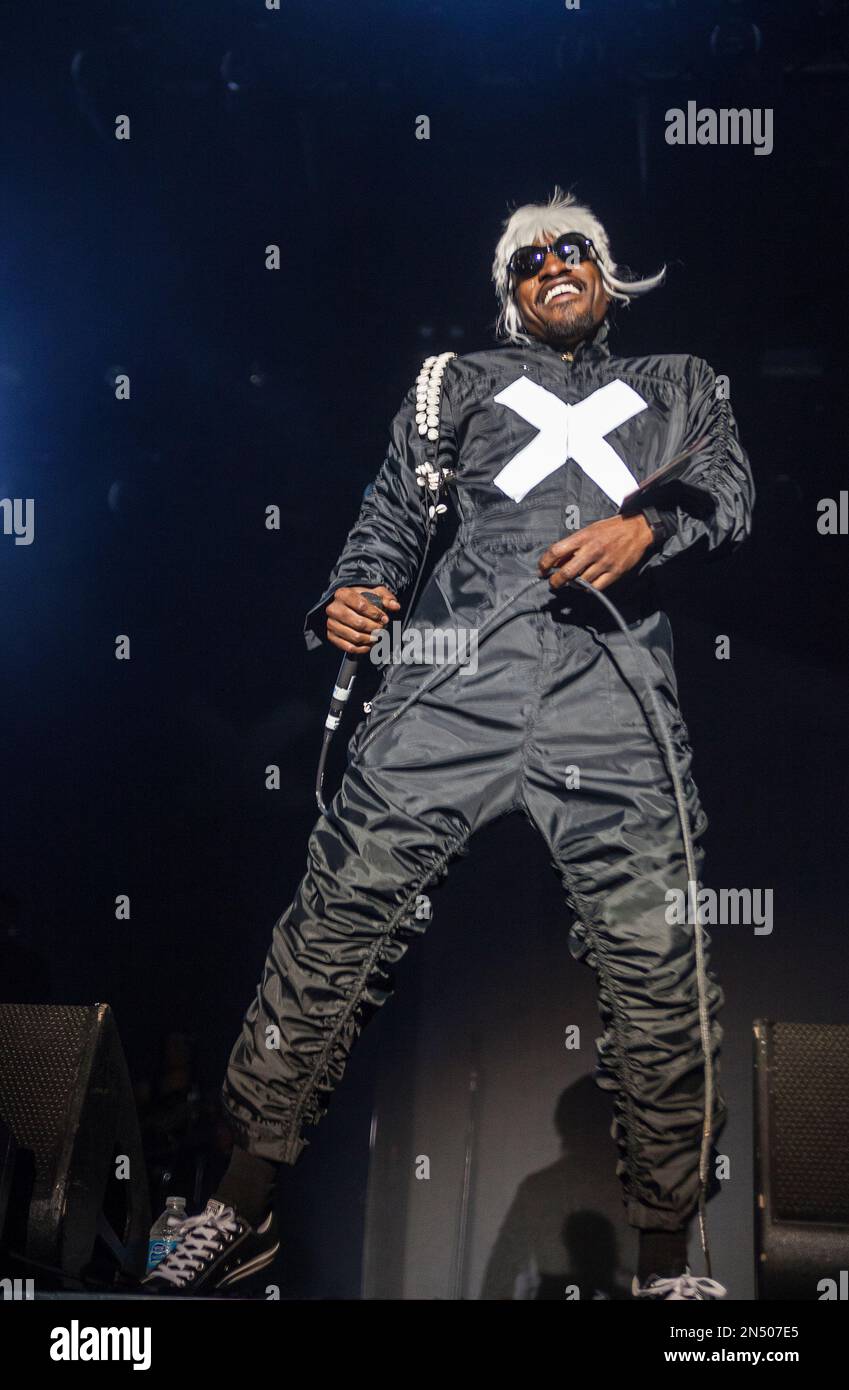André 3000 and Big Boi with Outkast performing as part of the ...