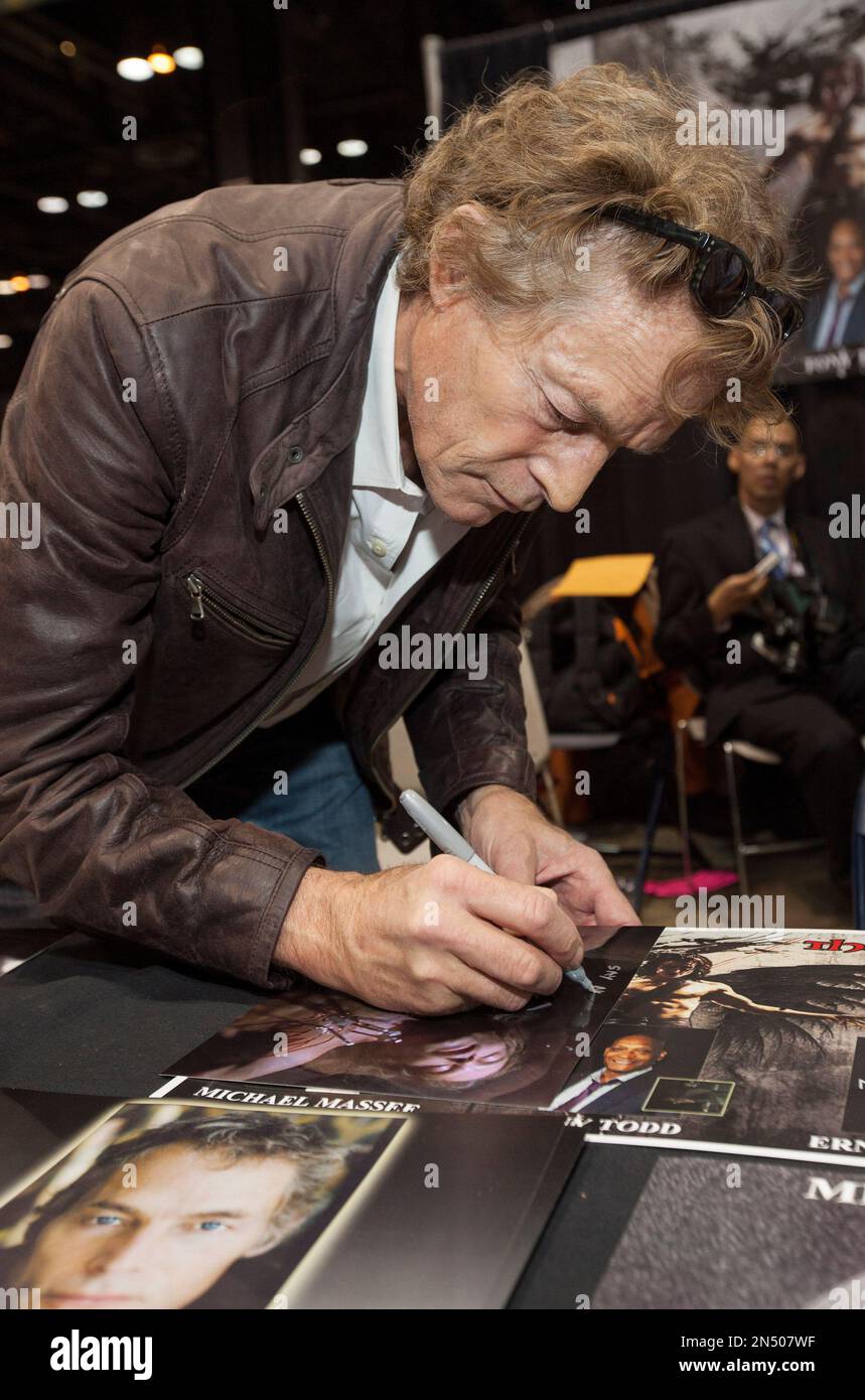 Actor Michael Massee at the Chicago Comic & Entertainment Expo at ...
