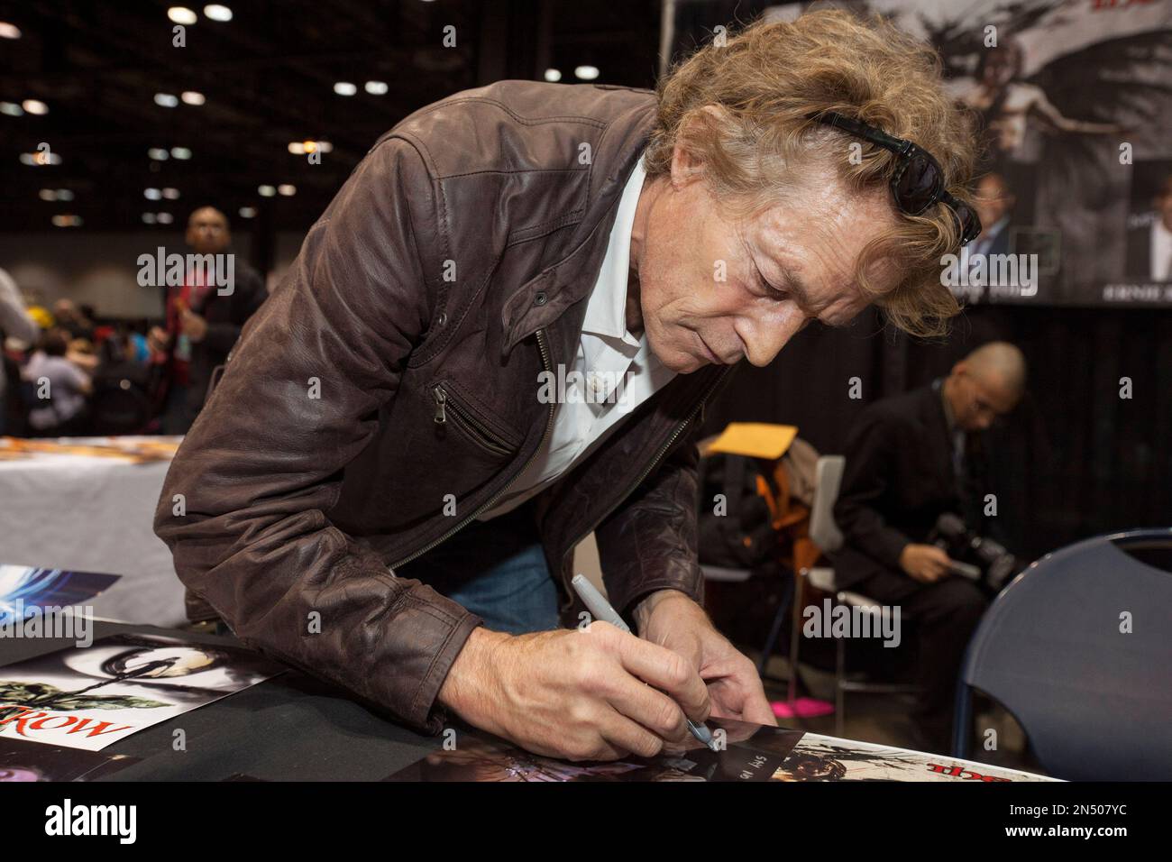 Actor Michael Massee at the Chicago Comic & Entertainment Expo at ...