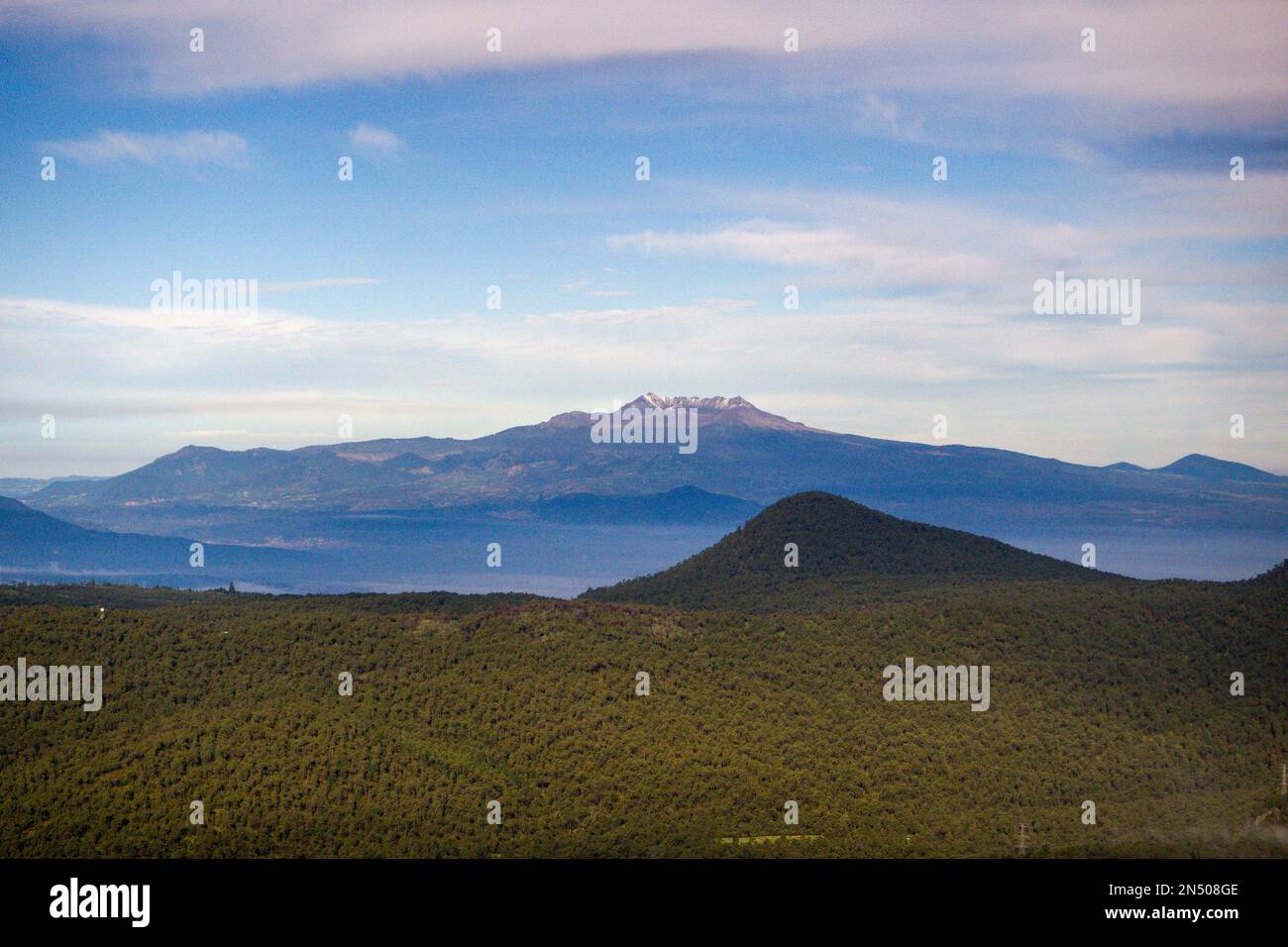 February 8, 2023, Mexico City, Mexico: Landscape of the Cumbres del ...