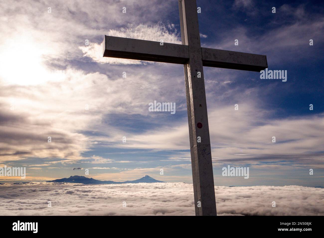 February 8, 2023, Mexico City, Mexico: Landscape of the Cumbres del ...