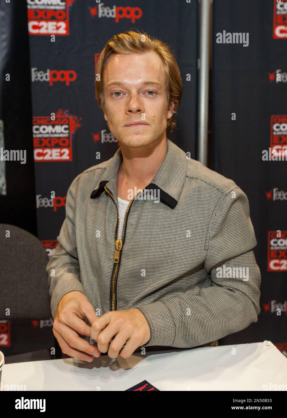 Game of Thrones actor Alfie Allen at the Chicago Comic & Entertainment ...
