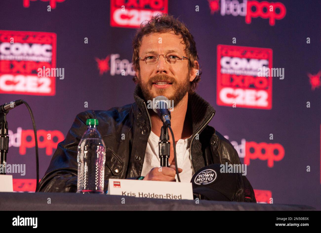Actor Kris Holden-Ried at the Chicago Comic & Entertainment Expo at ...