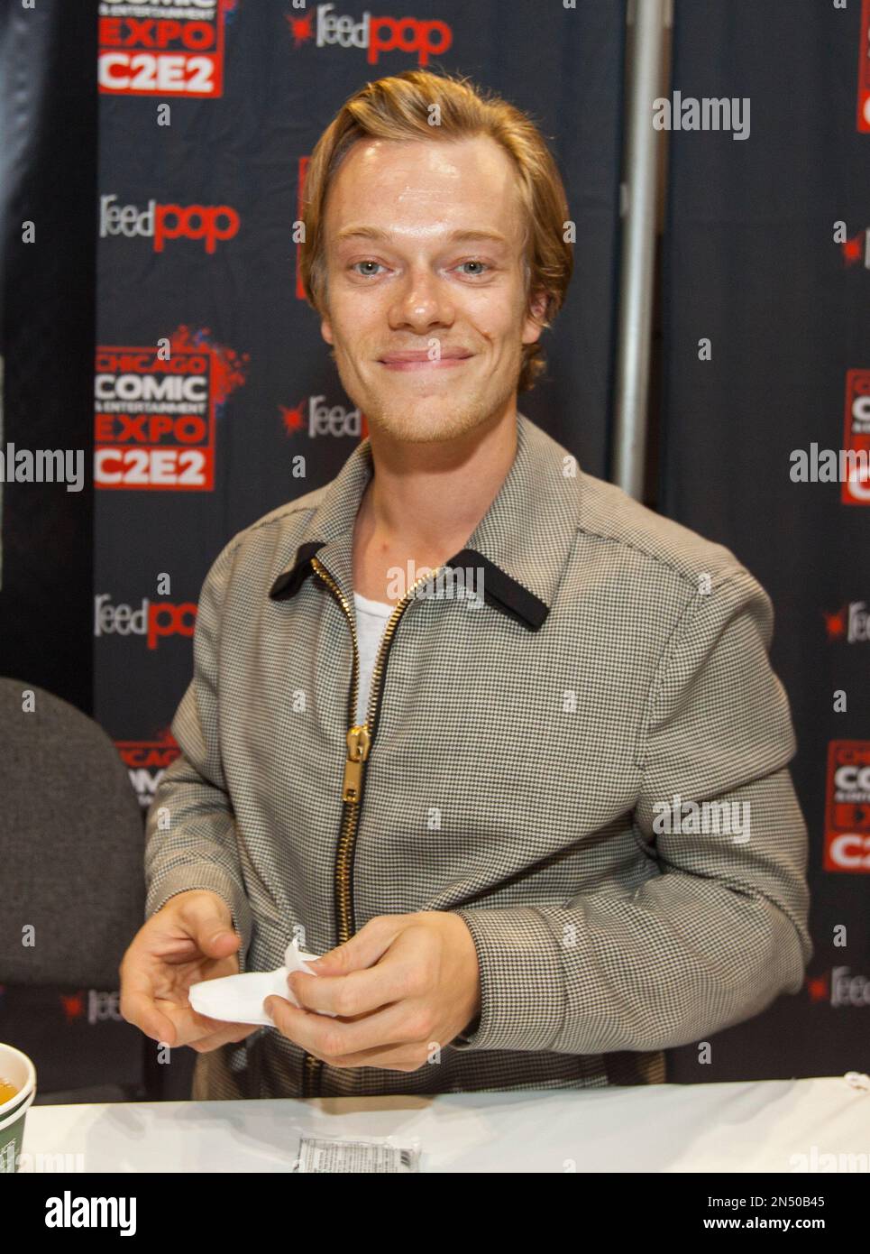 Game of Thrones actor Alfie Allen at the Chicago Comic & Entertainment ...
