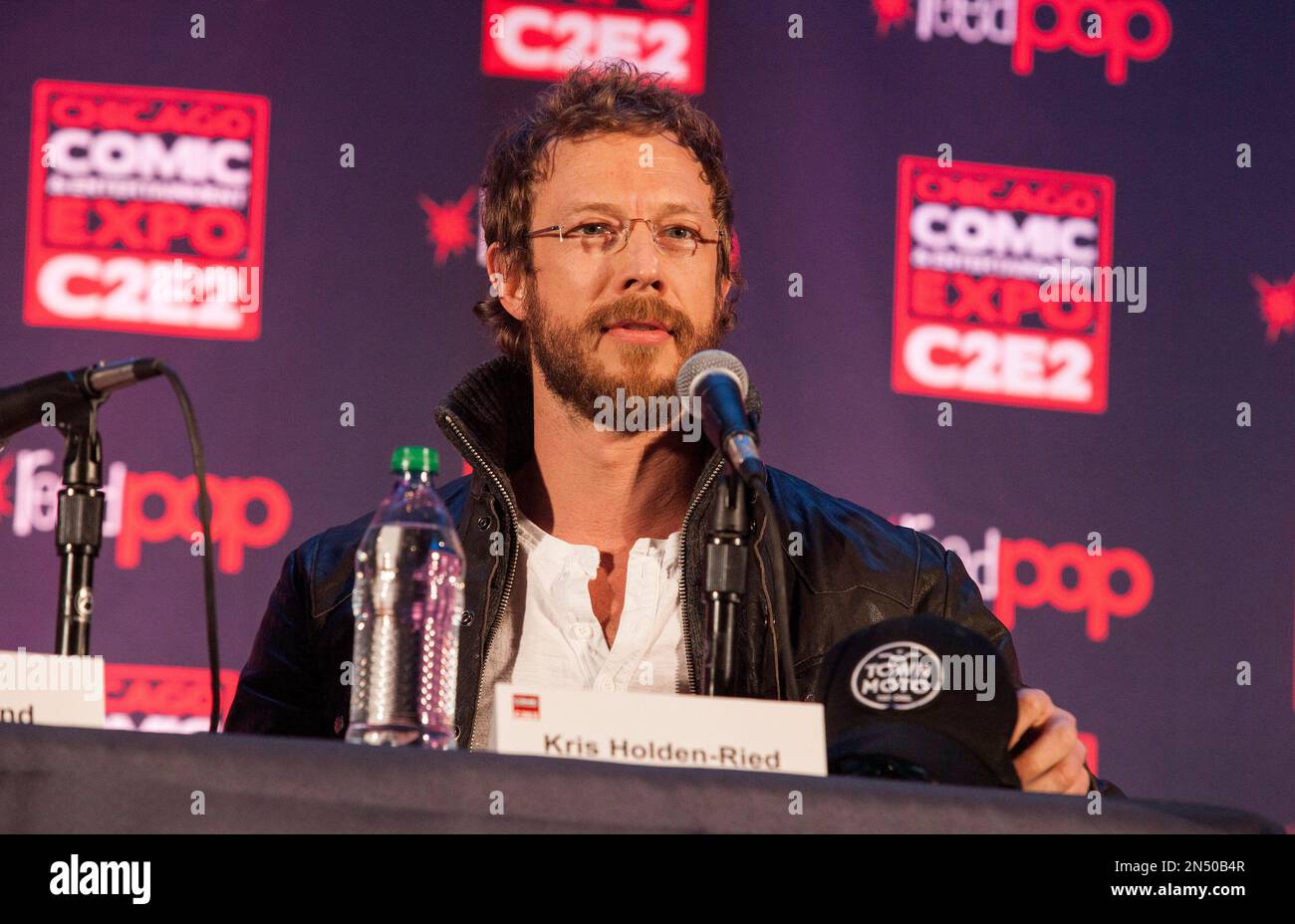 Actor Kris Holden-Ried at the Chicago Comic & Entertainment Expo at ...