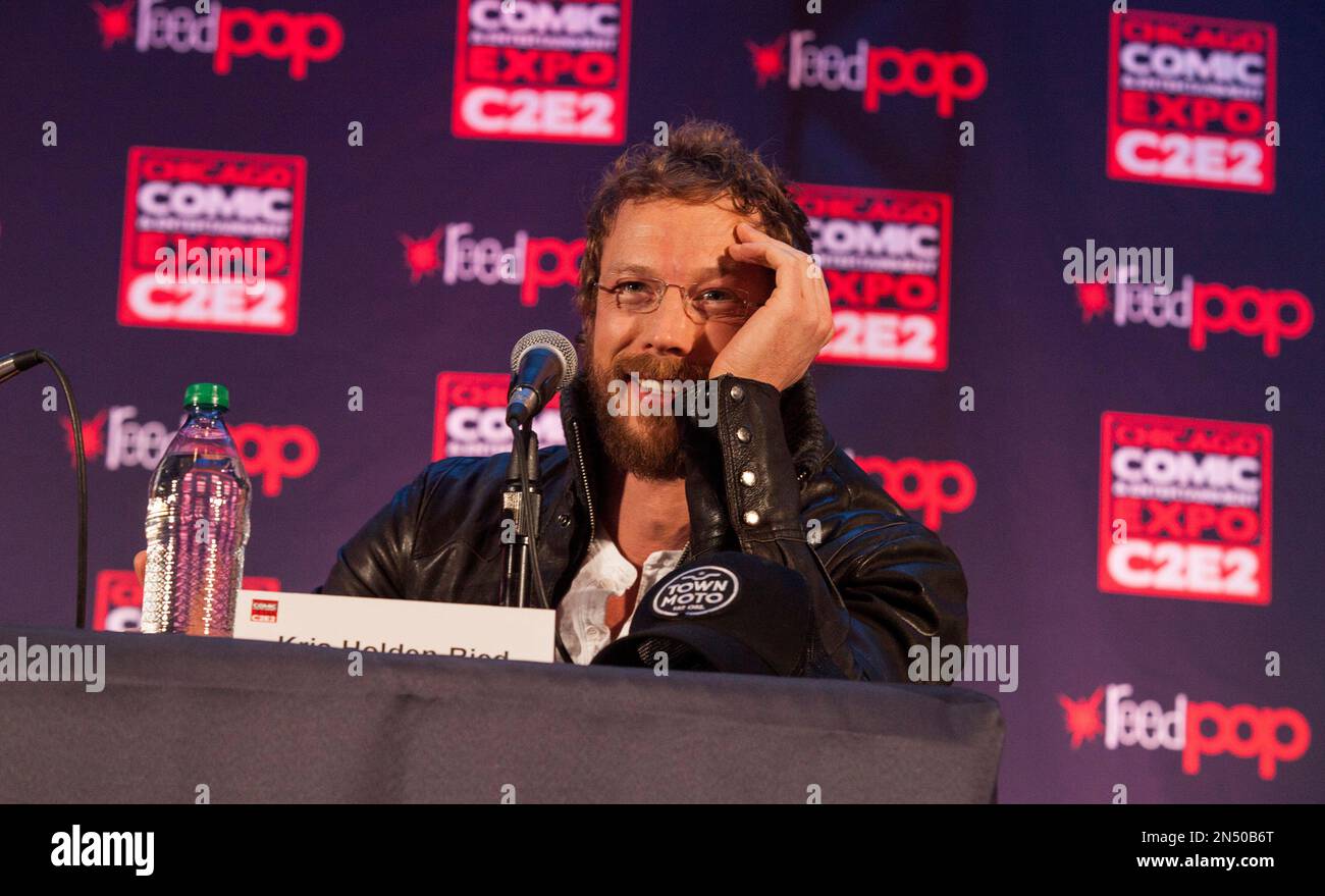 Actor Kris Holden-Ried at the Chicago Comic & Entertainment Expo at ...