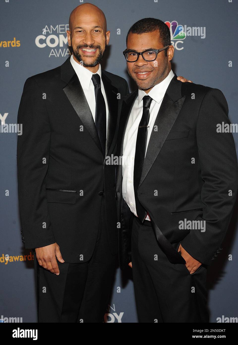 Actors Jordan Peele and Keegan-Michael Key attends the American Comedy ...