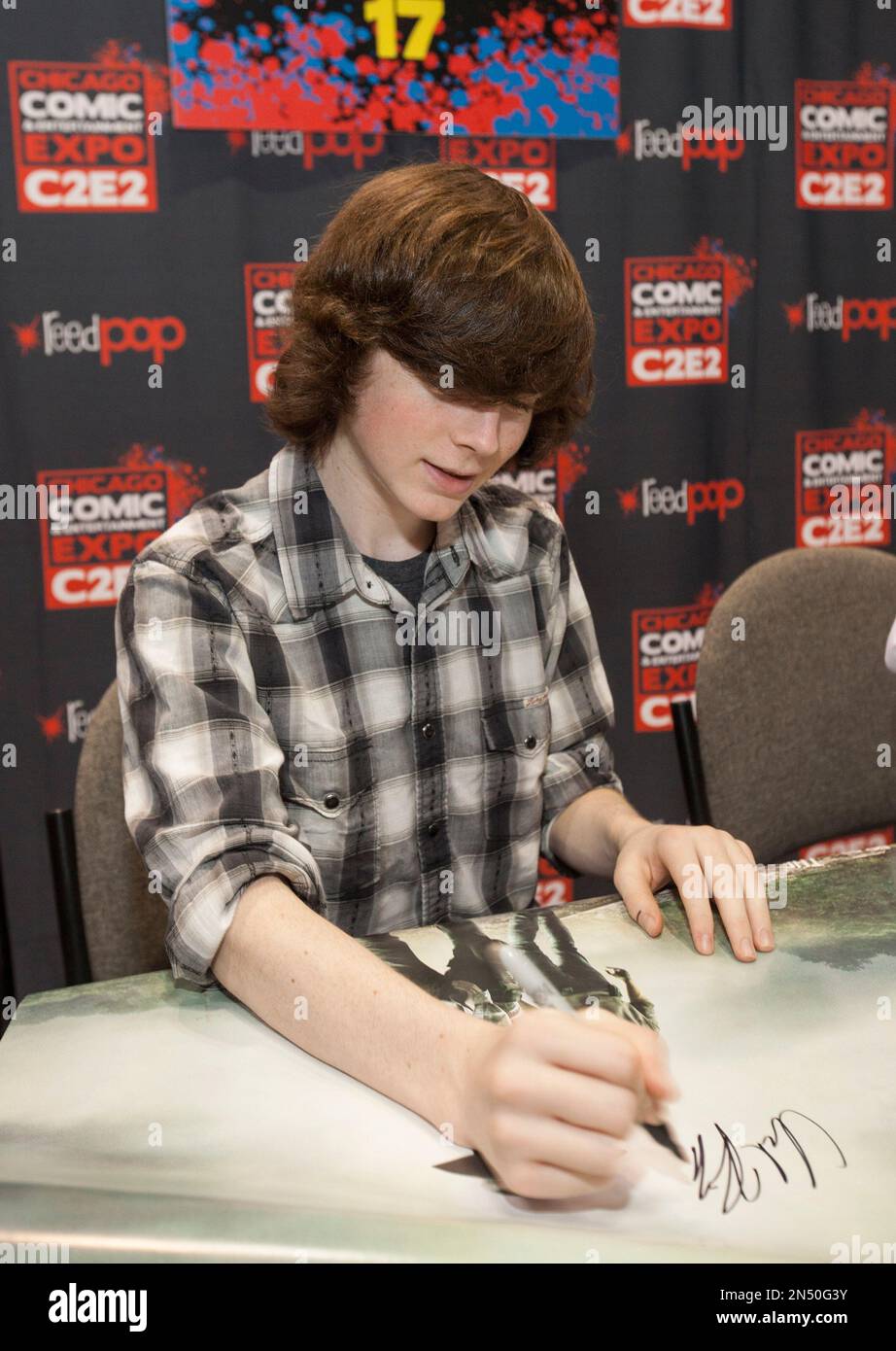 Chandler Riggs No Shirt