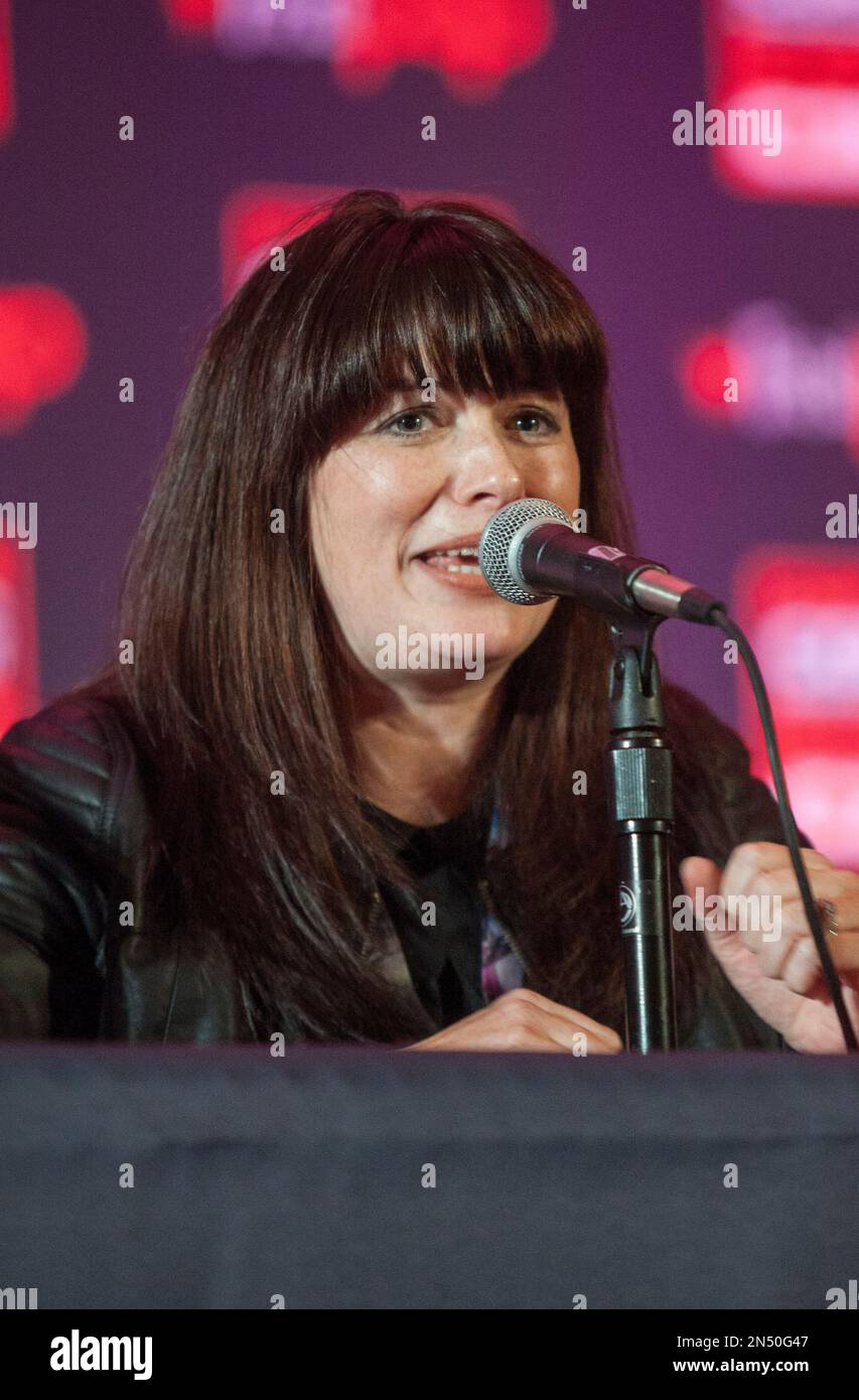 Welsh actress Eve Myles at the Chicago Comic & Entertainment Expo at ...