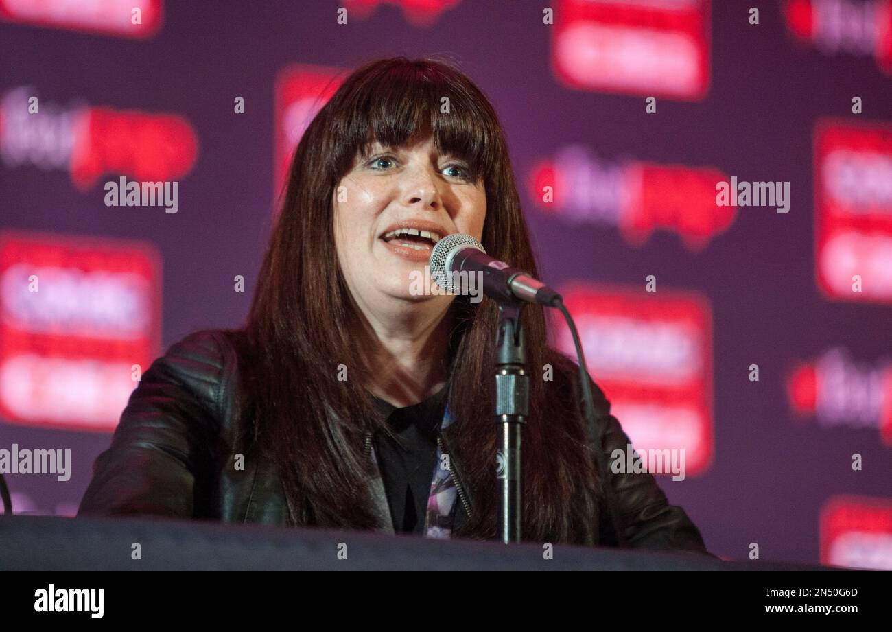 Welsh actress Eve Myles at the Chicago Comic & Entertainment Expo at ...