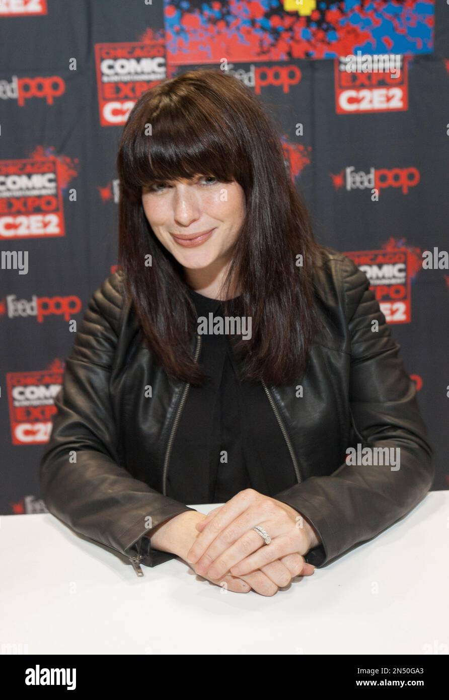 Welsh actress Eve Myles at the Chicago Comic & Entertainment Expo at ...