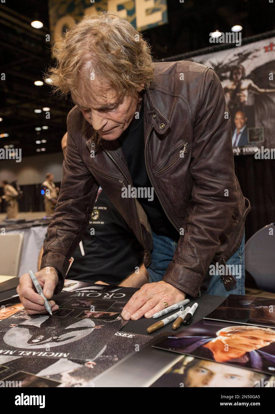Actor Michael Masse at the Chicago Comic & Entertainment Expo at ...