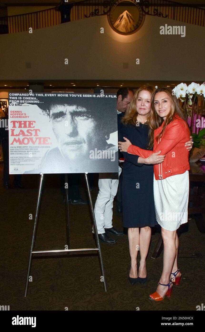 Marin Hopper and Ruthanna Hopper seen at The Last Movie at Paris Photo ...