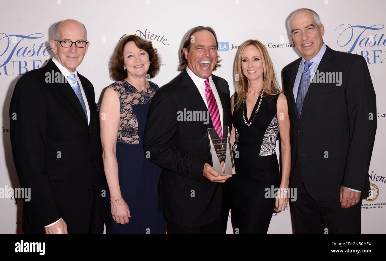 Jon Holman, and from left, Dr. Judy Gasson, Steve Mosko, 2014 Gil ...