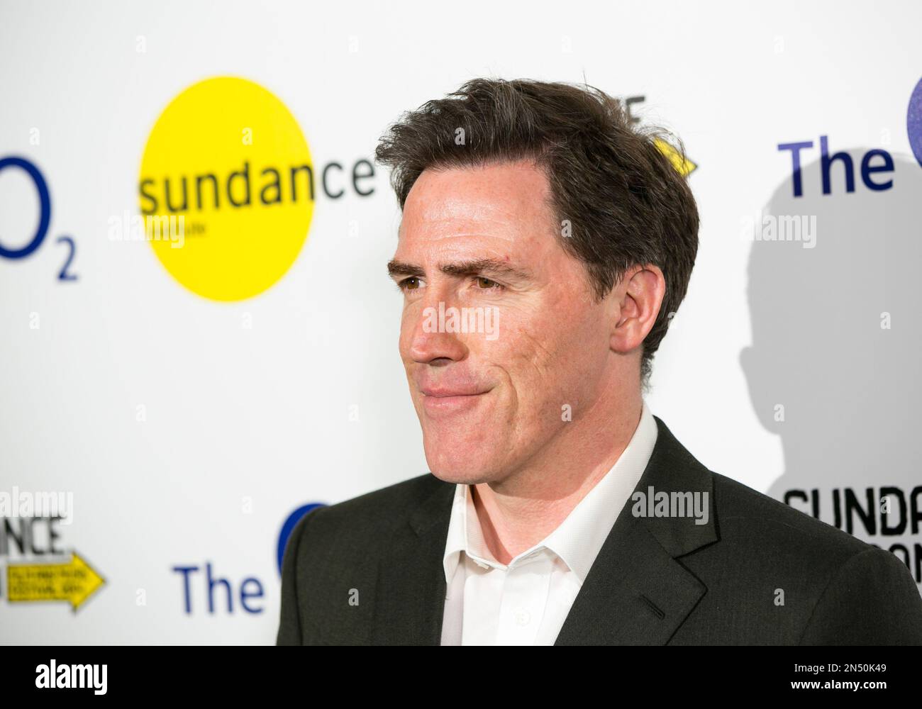 Britain's actor Rob Brydon arrives for the The Trip To Italy premiere ...